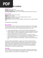 Steel Defender Stat Block 5E | PDF