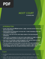 Mooting Skills Guide for Law Students | PDF | Mootness | Justice