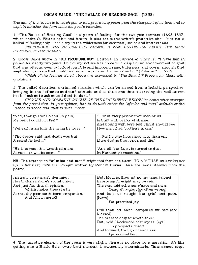 Oscar Wilde | PDF | Poetry | Oscar Wilde