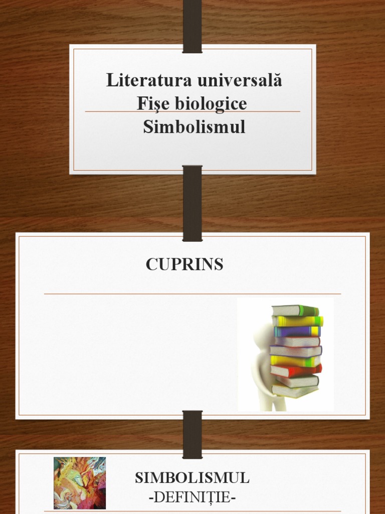 Simbolismul PPT 1 | PDF
