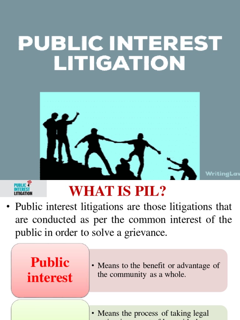 Public Interest Litigation | PDF | Judiciaries | Common Law
