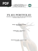 Field Study 1 PORTFOLIO TEMPLATE | PDF