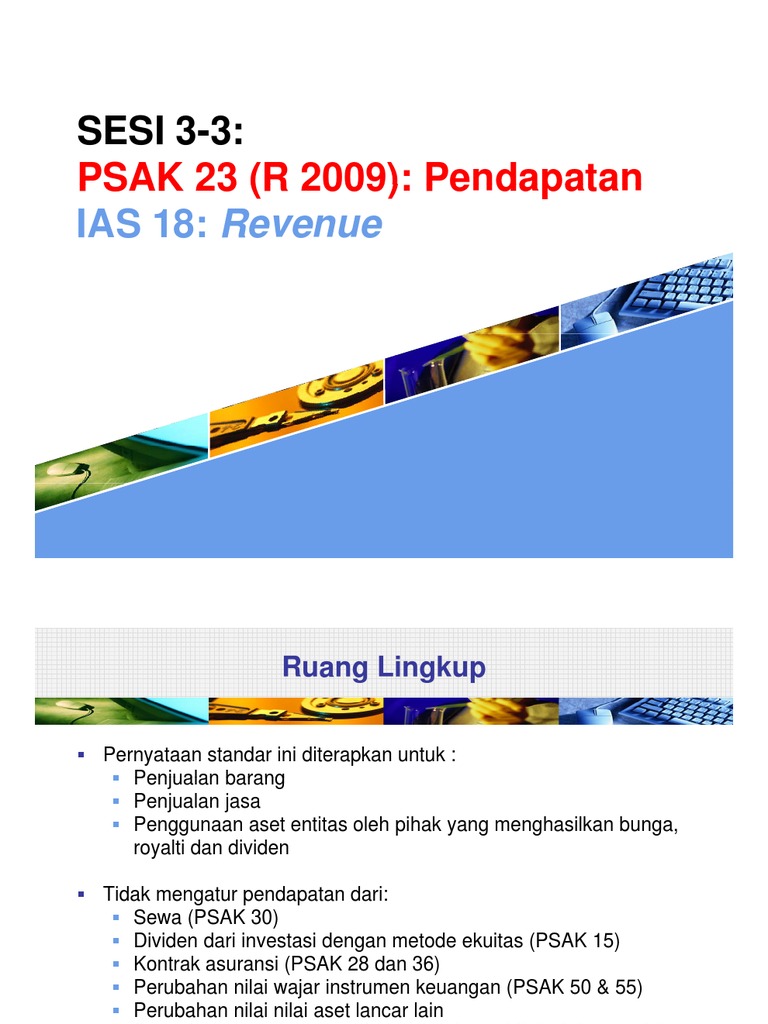 PSAK 23 Pendapatan | PDF