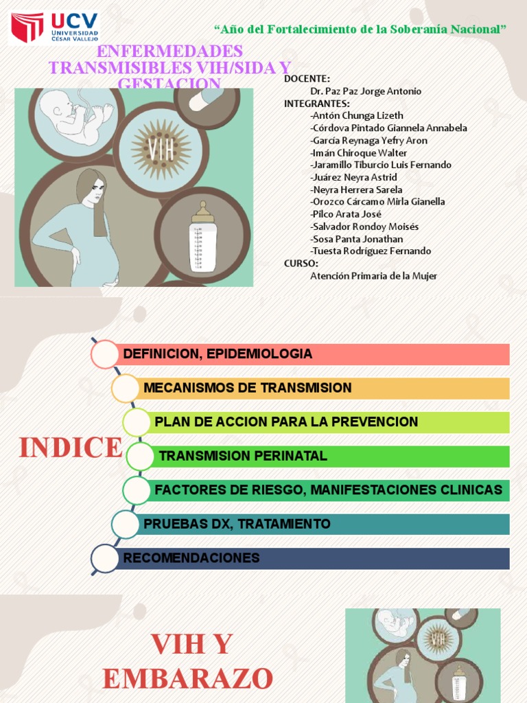 Vih en El Embarazo Final | PDF | VIH | Manejo del VIH / SIDA