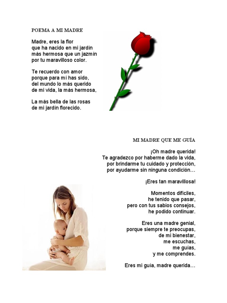 Poema A Mi Madre | PDF