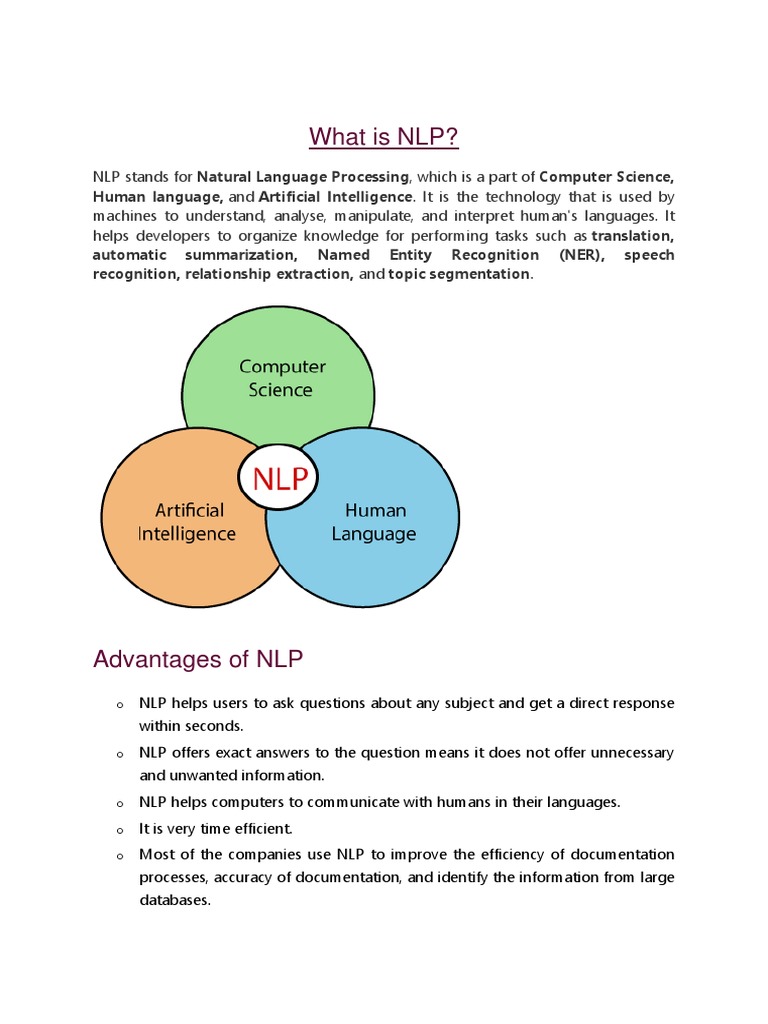 What Is NLP | PDF