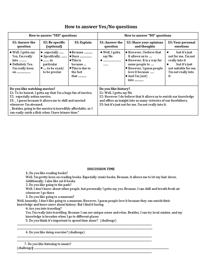 Handout Lesson 3 (New) | PDF