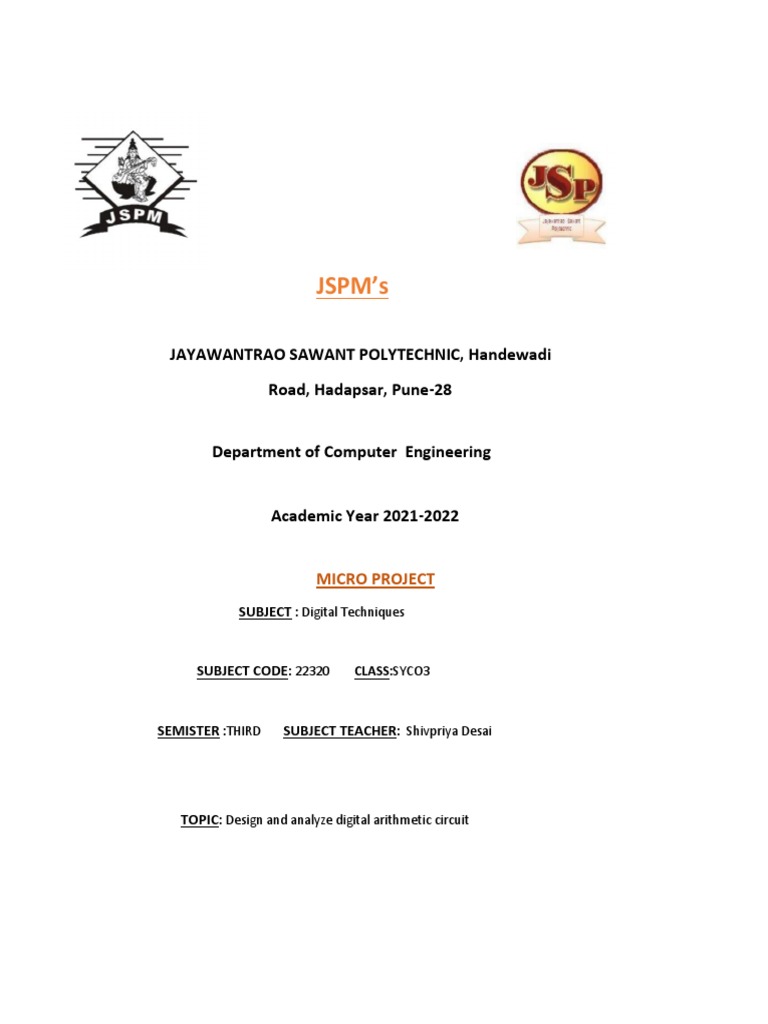 DTE Microproject | PDF | Logic Gate | Integrated Circuit