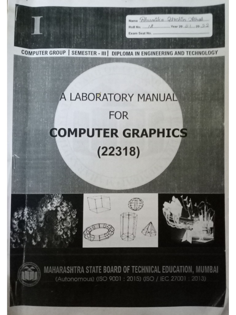 CGR Lab Manual | PDF