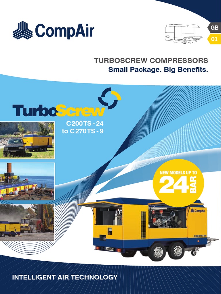 Turboscrew Compressors: Small Package. Big Benefits | PDF ...