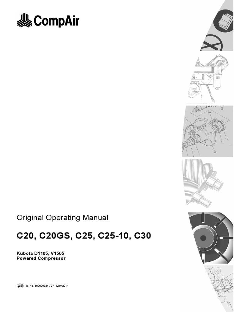 C20, C20GS, C25, C25-10, C30: Original Operating Manual | PDF | Engines | Safety