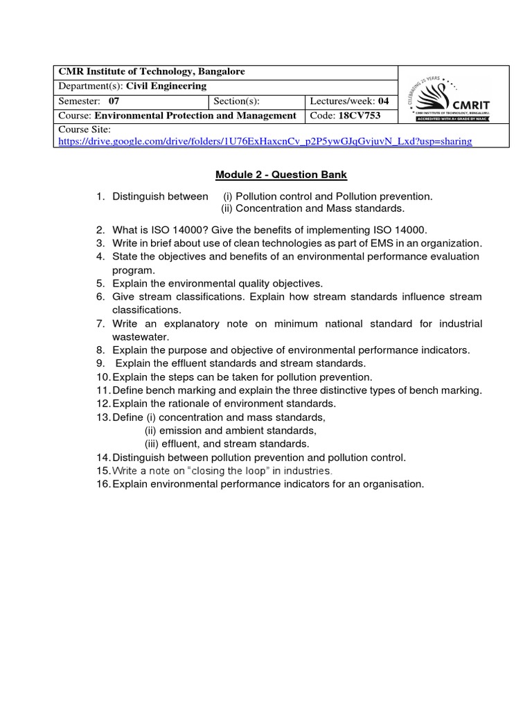 Module 2 Question Bank | PDF
