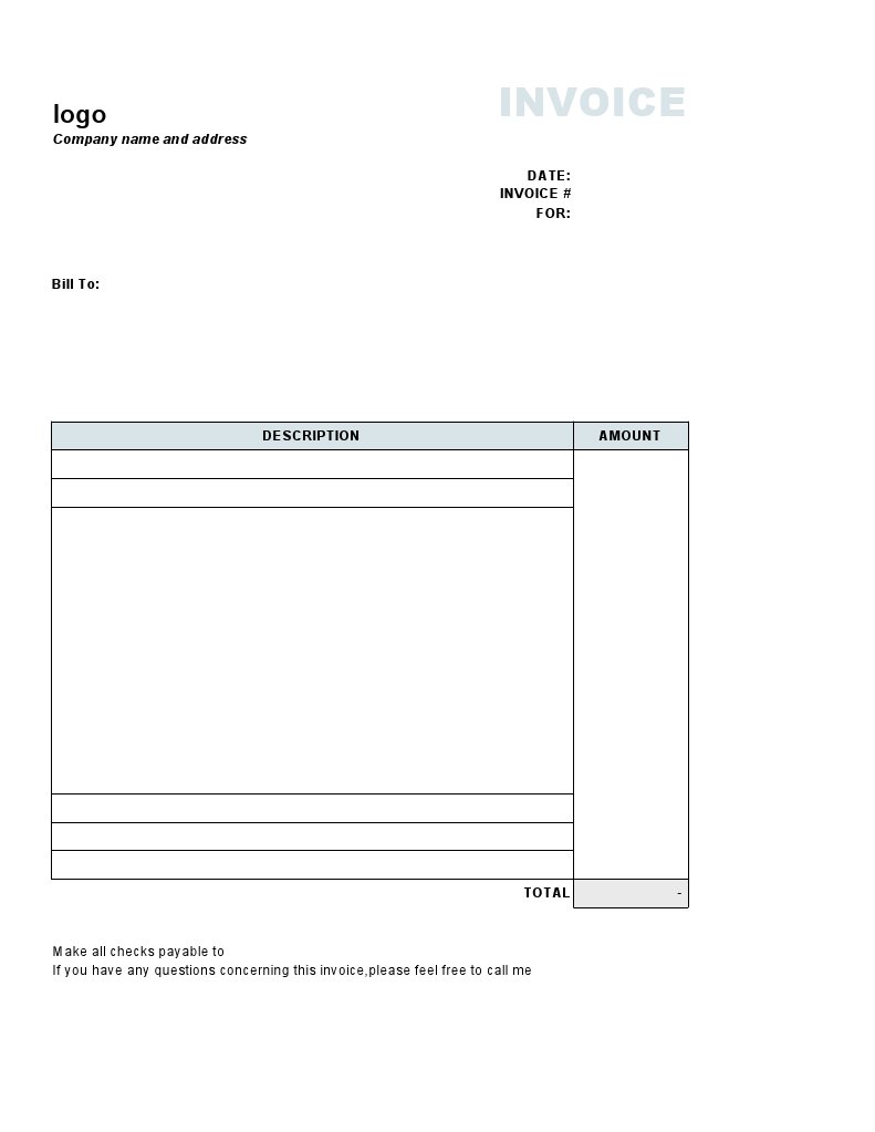 Date: Invoice # For | PDF