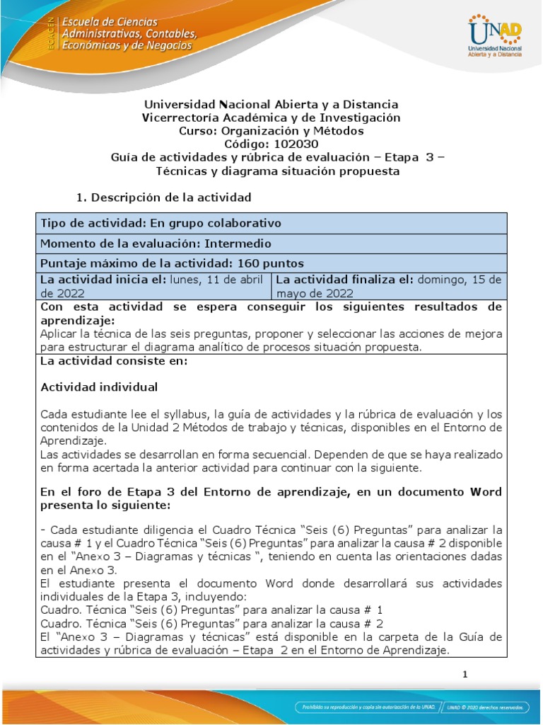 Guía de Actividades y Rúbrica de Evaluación - Unidad 2 - Etapa 3 ...