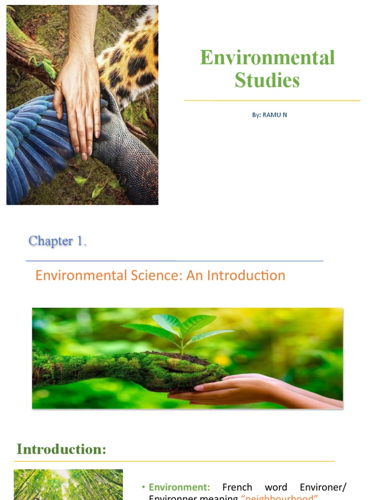 Environmental Science - Introduction | PDF