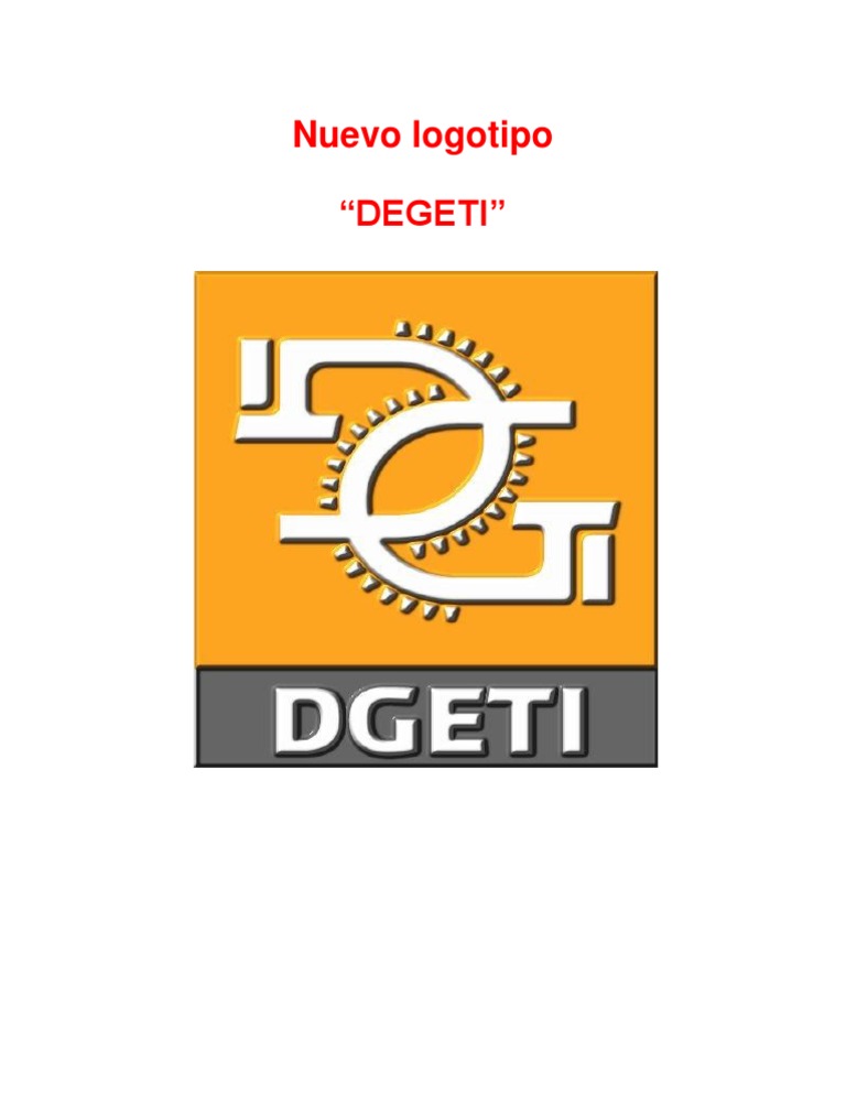 Nuevo logotipo DGETI