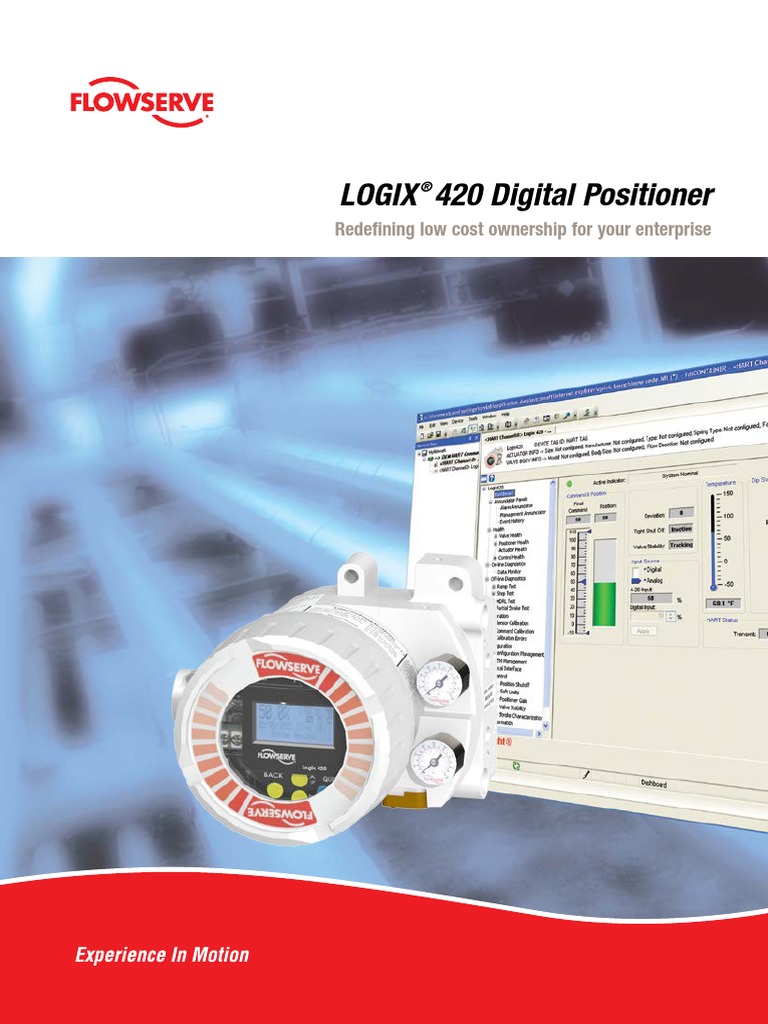 Logix 420 Digital Positioner: Redefining Low Cost Ownership For Your ...