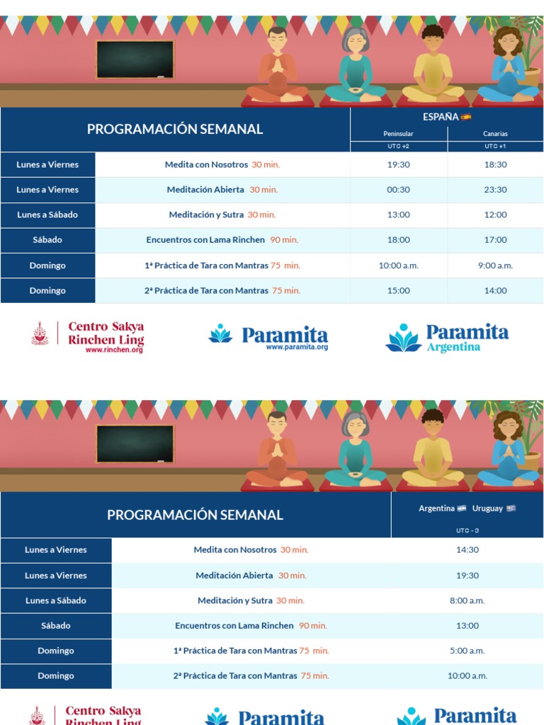Programa Paramita 2022 3abr | PDF | Religión y espiritualidad