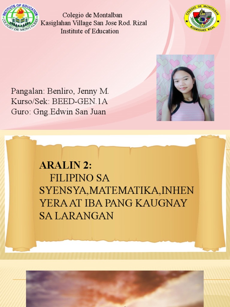 KABANATA II FILDIS | PDF