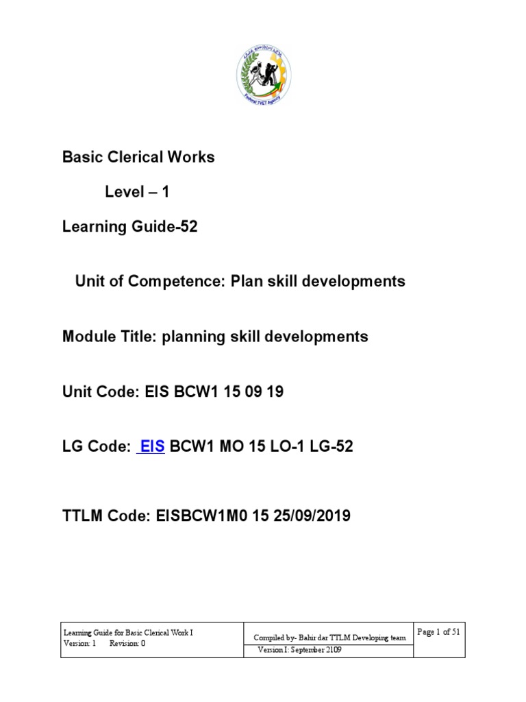 Plan Skill Development | PDF | Goal | Learning