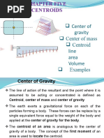 Centroid and Center of Gravity Problems 1 PDF | PDF | Area | Center Of Mass
