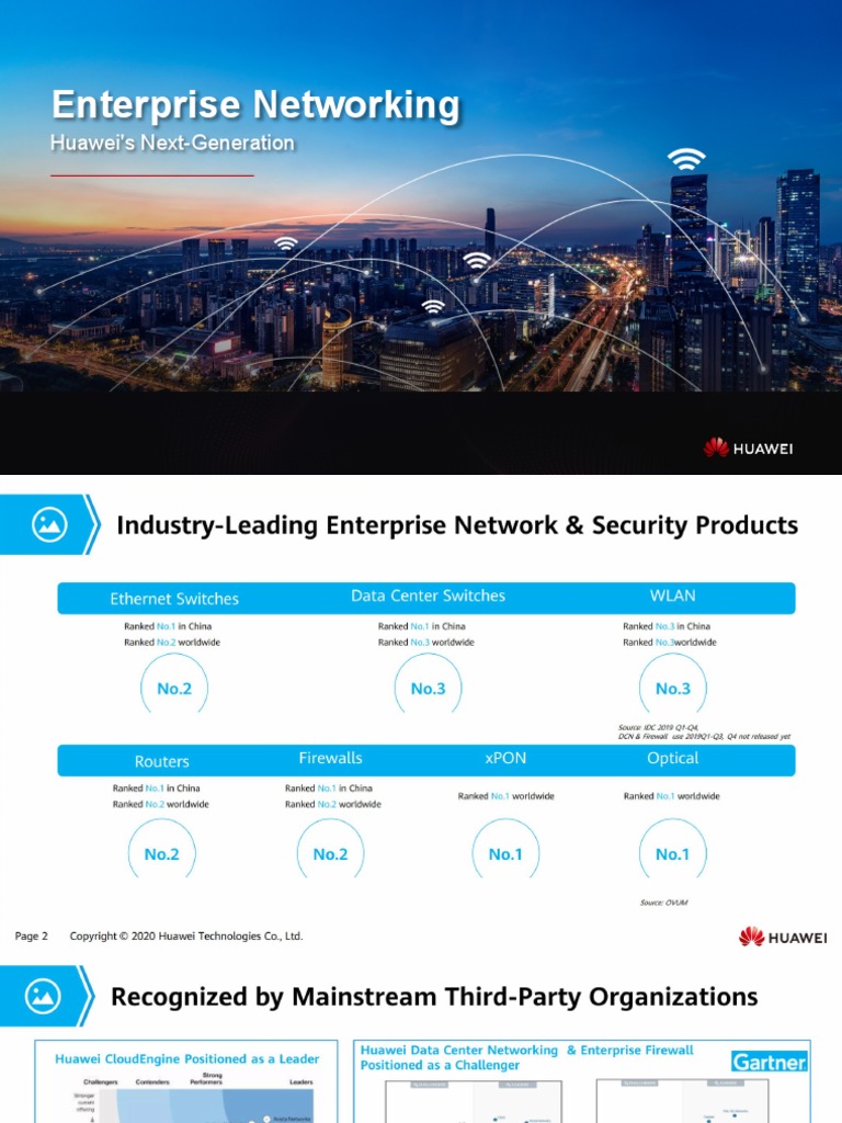 Overview Presentation Huawei | PDF | Wi Fi | Internet Of Things