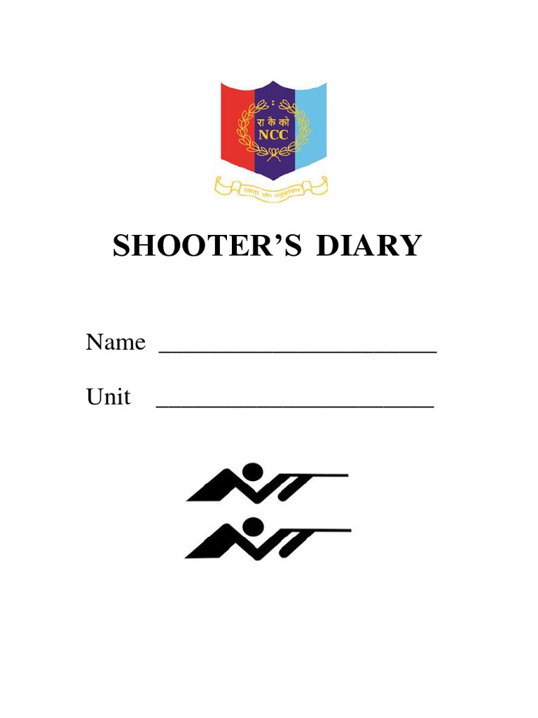 Shooters Diary Customised | PDF | Shooting | Rifle
