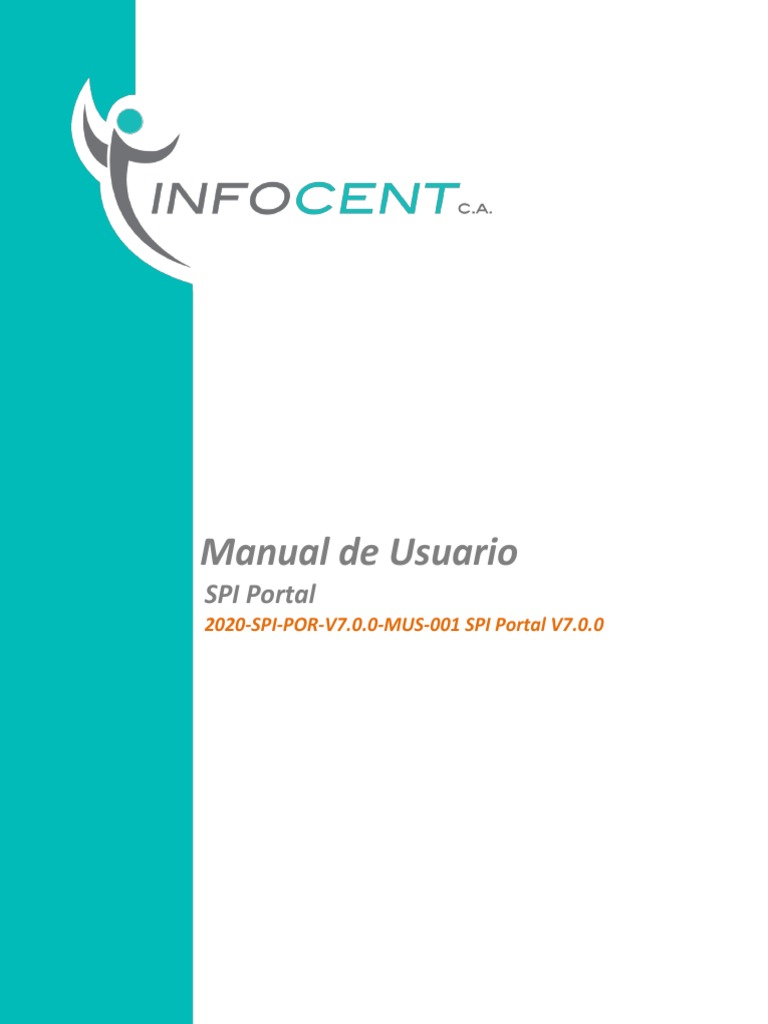 Guía de Usuario SPI Portal | PDF | Contraseña | Usuario (informática)