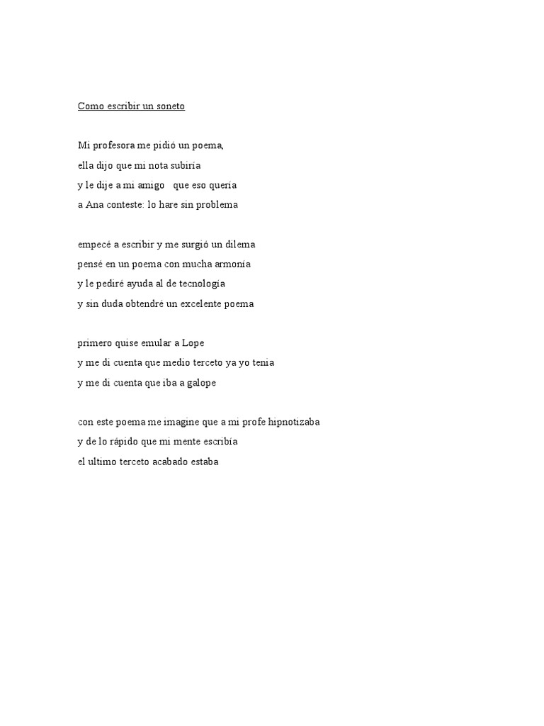 Como Hacer Un Soneto , Cómo Escribir un Soneto: Domina la Forma Clásica ...