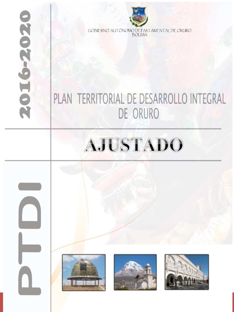 Ptdi 2016 2020 Ajustado | Descargar gratis PDF | Agua