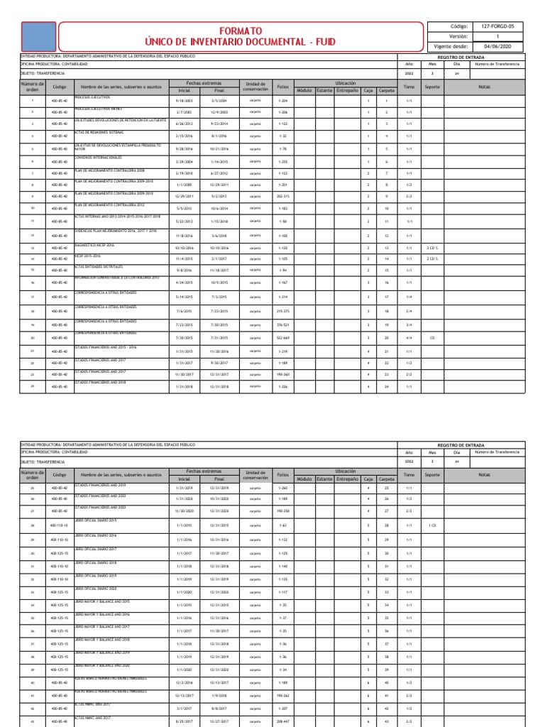 Fuid Contabilidad | PDF