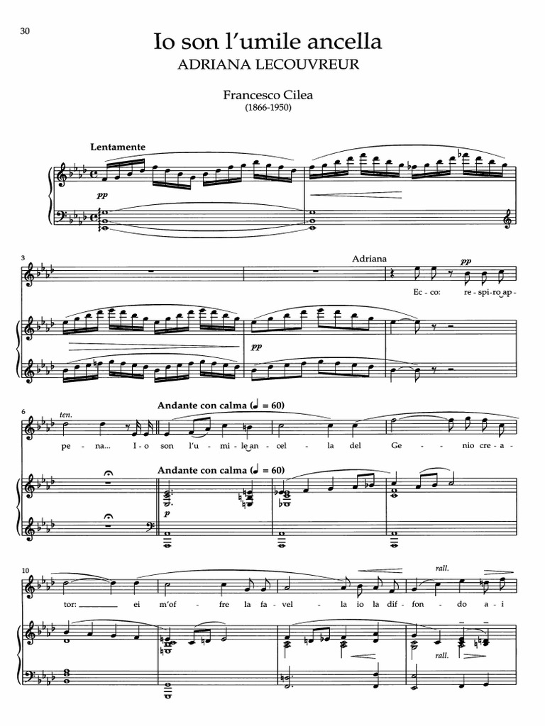 Io Son L'umile Ancella | PDF