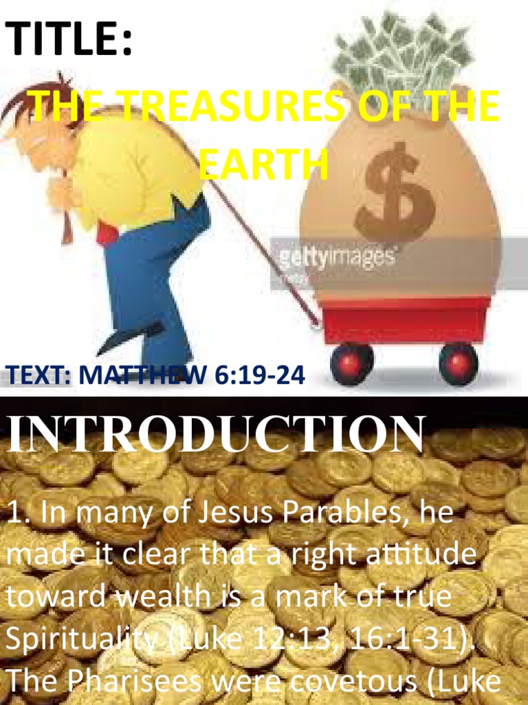 The Treasures of The Earth | PDF | Wealth | Heaven