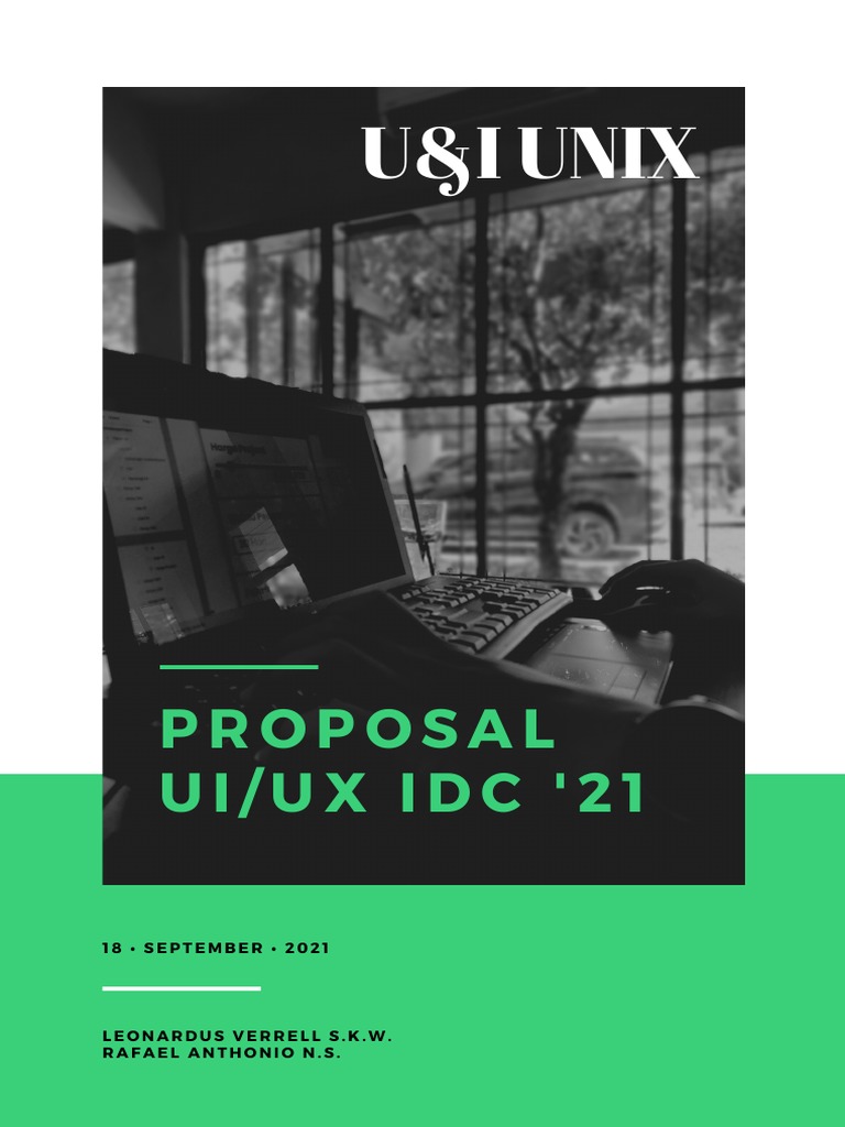 U&I Unix: Proposal Ui/Ux Idc '21 | PDF | Economies | Communication