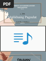 Pagsulat NG Dula | PDF