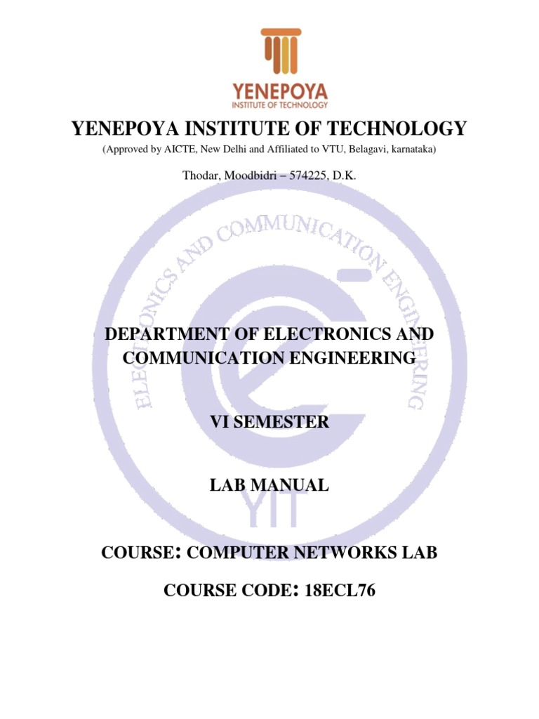 Computer Networks Lab | PDF | Internet Protocols | Computer Network