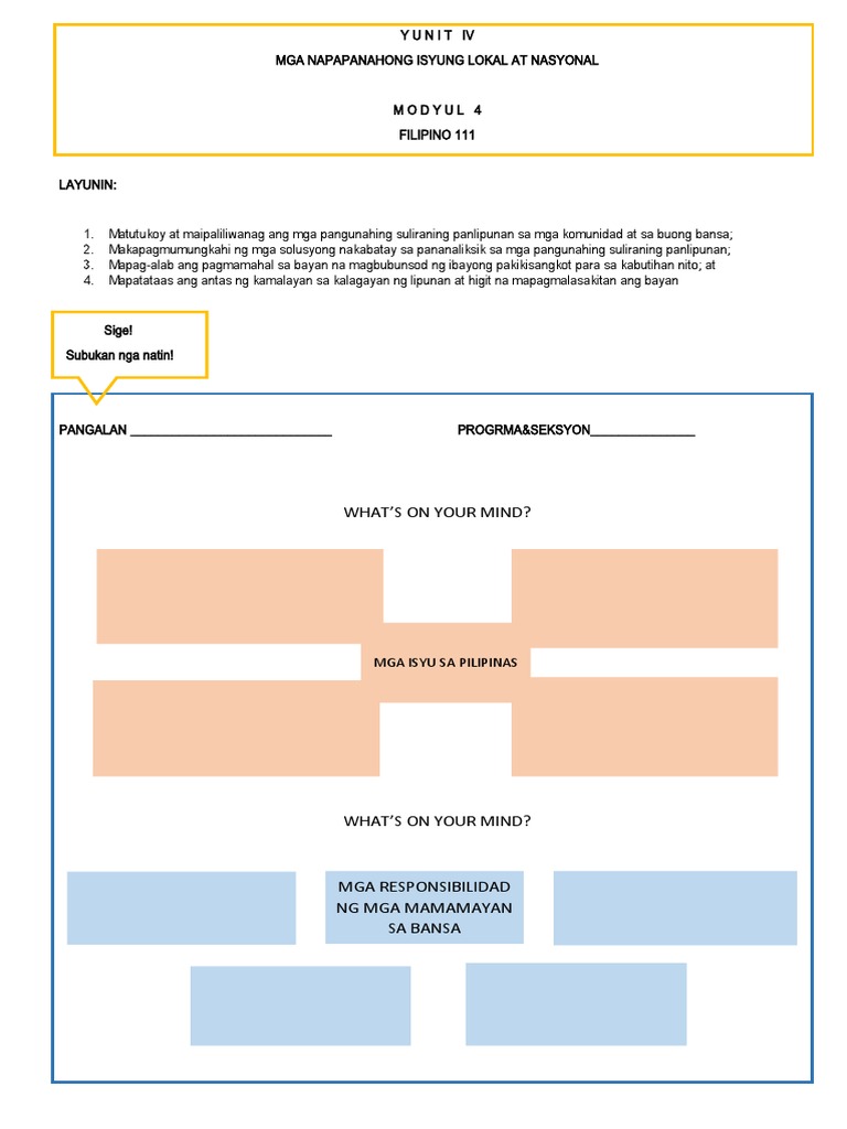 What'S On Your Mind? | PDF