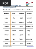 Underlining Adjectives Worksheet | PDF