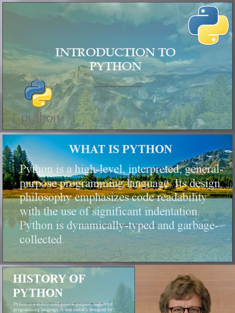 Introduction To Python | Download Free PDF | Python (Programming Language) | Computer Programming