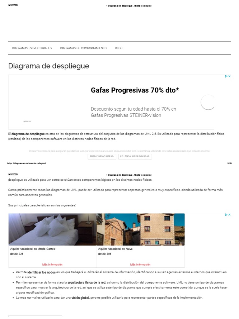 Diagrama de Despliegue. Teoria y Ejemplos | PDF | Cookie HTTP ...