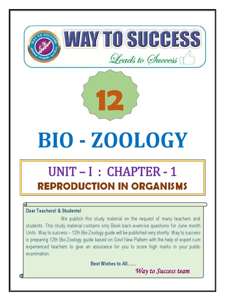 Tn12th135 - 12th Bio-Zoology Chapter 1 Full Guide (English Medium ...