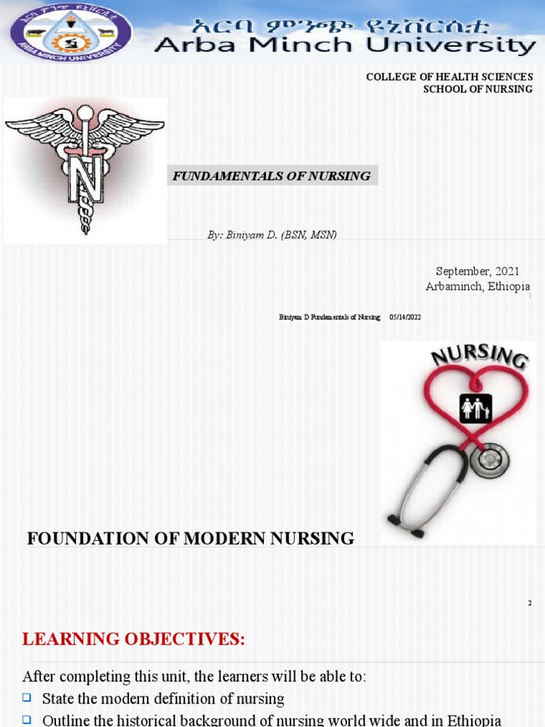 Foundation of Modern Nursing | PDF | Nursing | Florence Nightingale