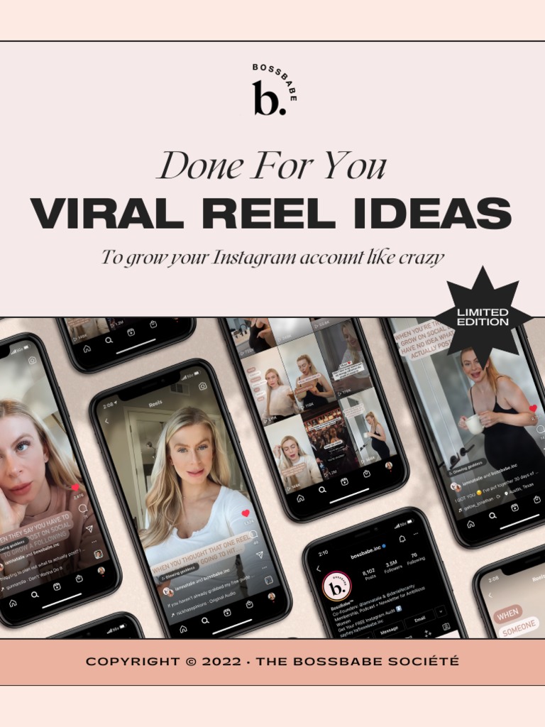 Viral Reels Guide | PDF | Social Media | Popular Culture & Media Studies
