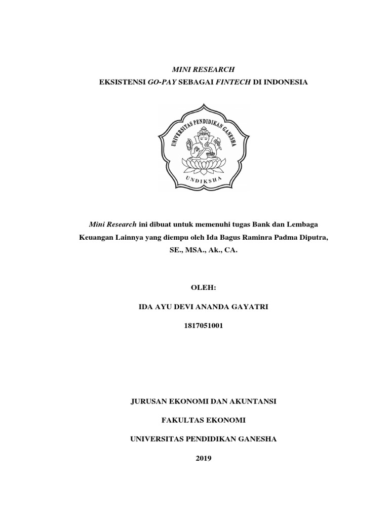 Ugek Mini Riset | PDF