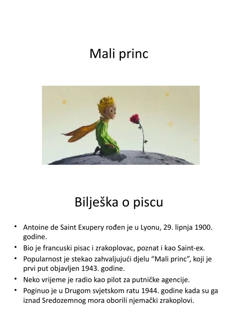 Mali Princ | PDF