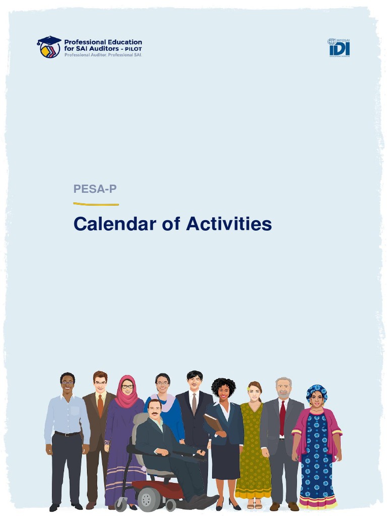 Pesa-P Calendar | PDF | Audit | Computing
