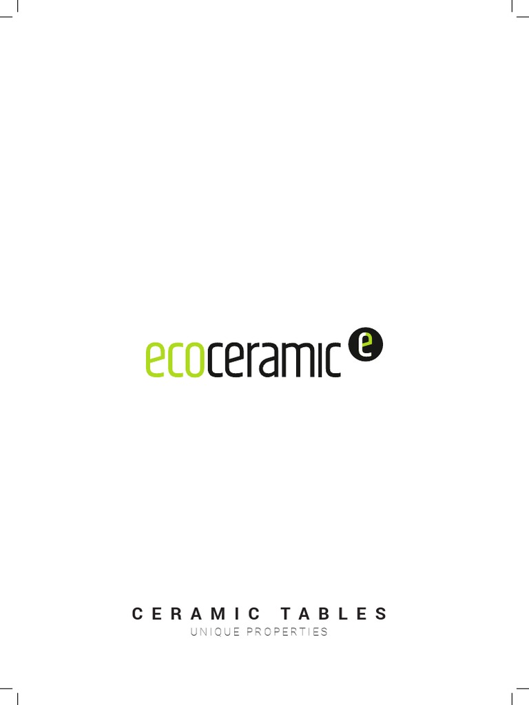 MOTIF TABLES Ecoceramic Baja | PDF | Materiales | Átomos
