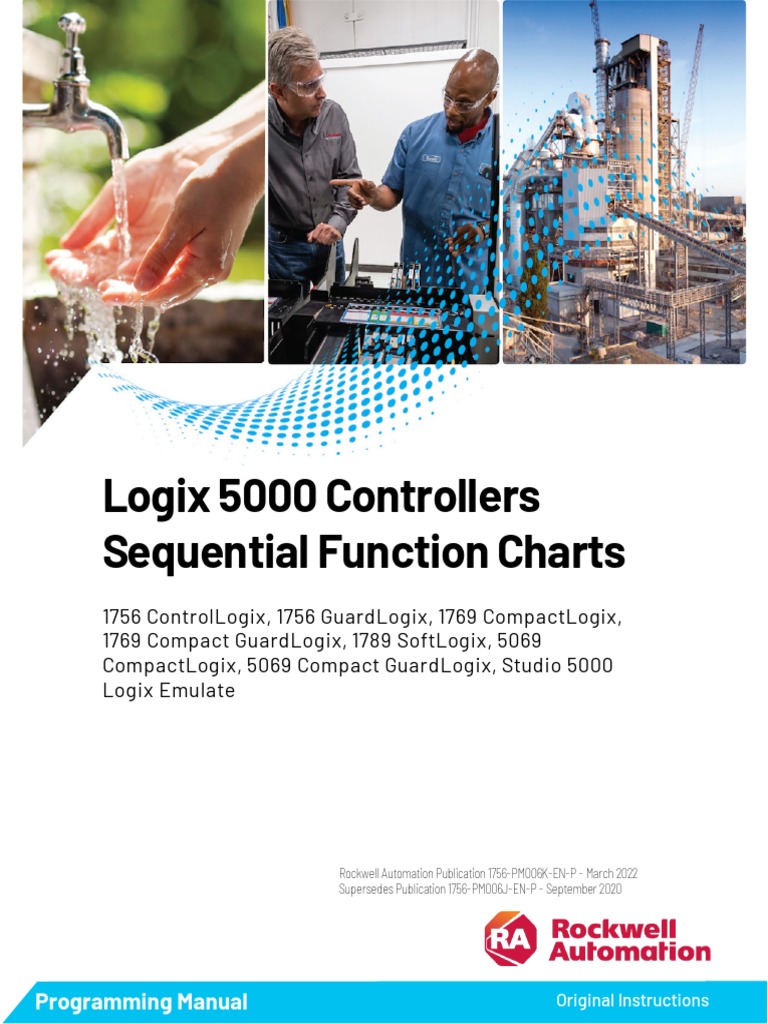 Logix 5000 Controllers Sequential Function Charts: Programming Manual | PDF | Subroutine ...