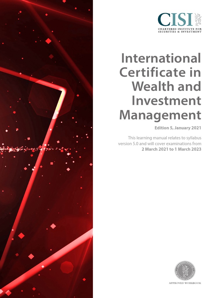 International Certificate in Wealth and Investment Management Ed5 | PDF ...