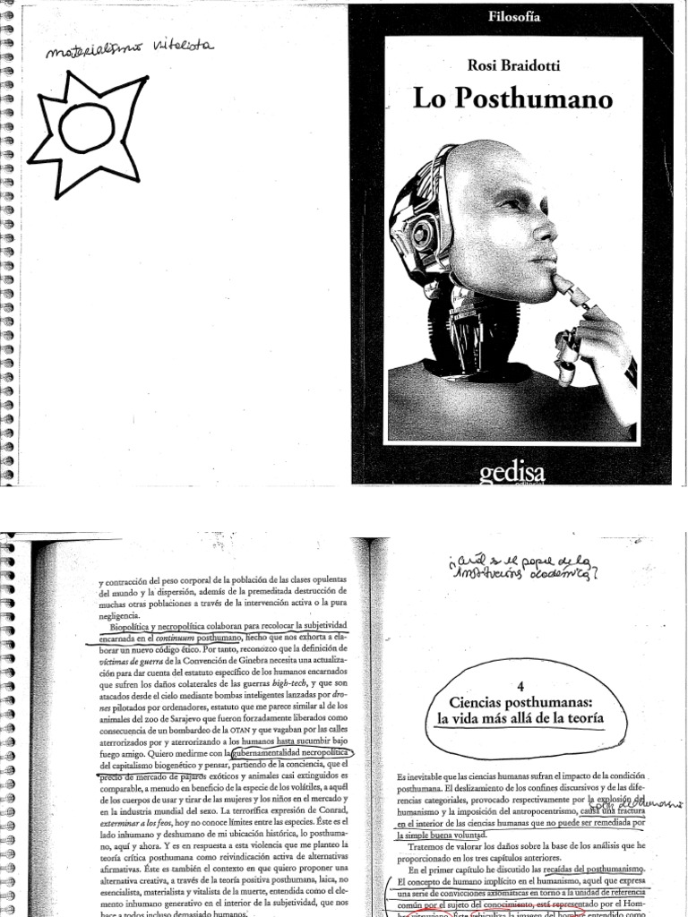 Braidotti Rossi, Lo Posthumano | PDF